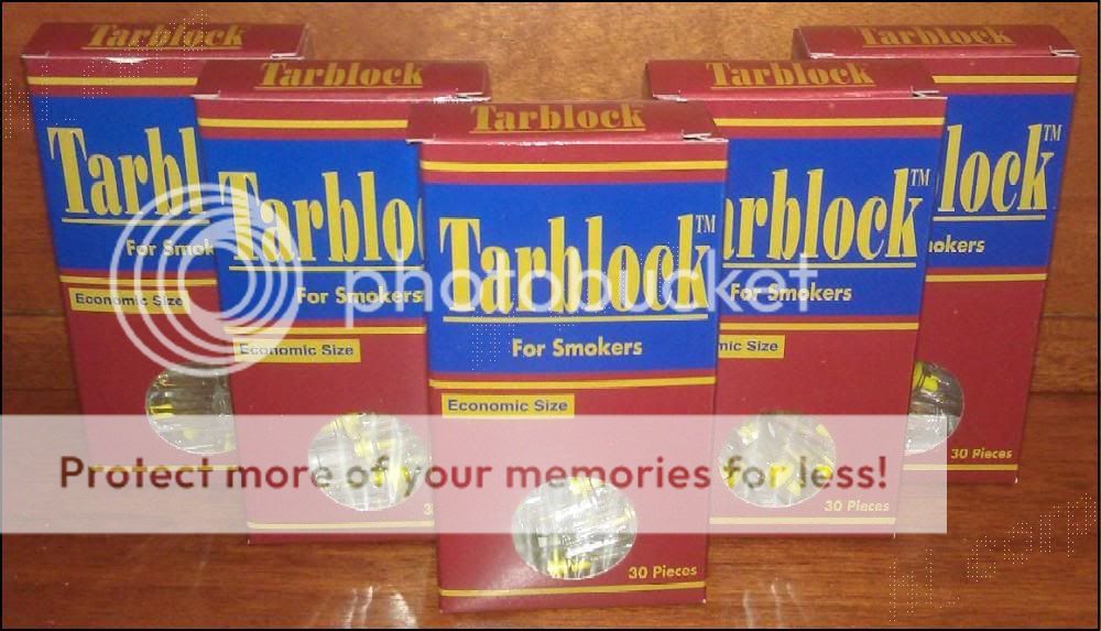5-Pack TARBLOCK Disposable Cigarette Filter Tips -tarbar/magic25 ...