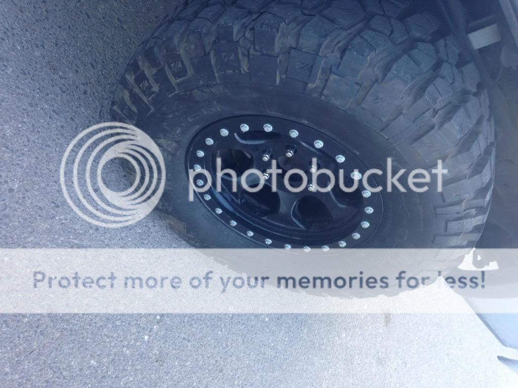 Trade 17x8 Robby Gordon wheels W/ 35" KM2 for OEM 20" with 35" - Ford ...