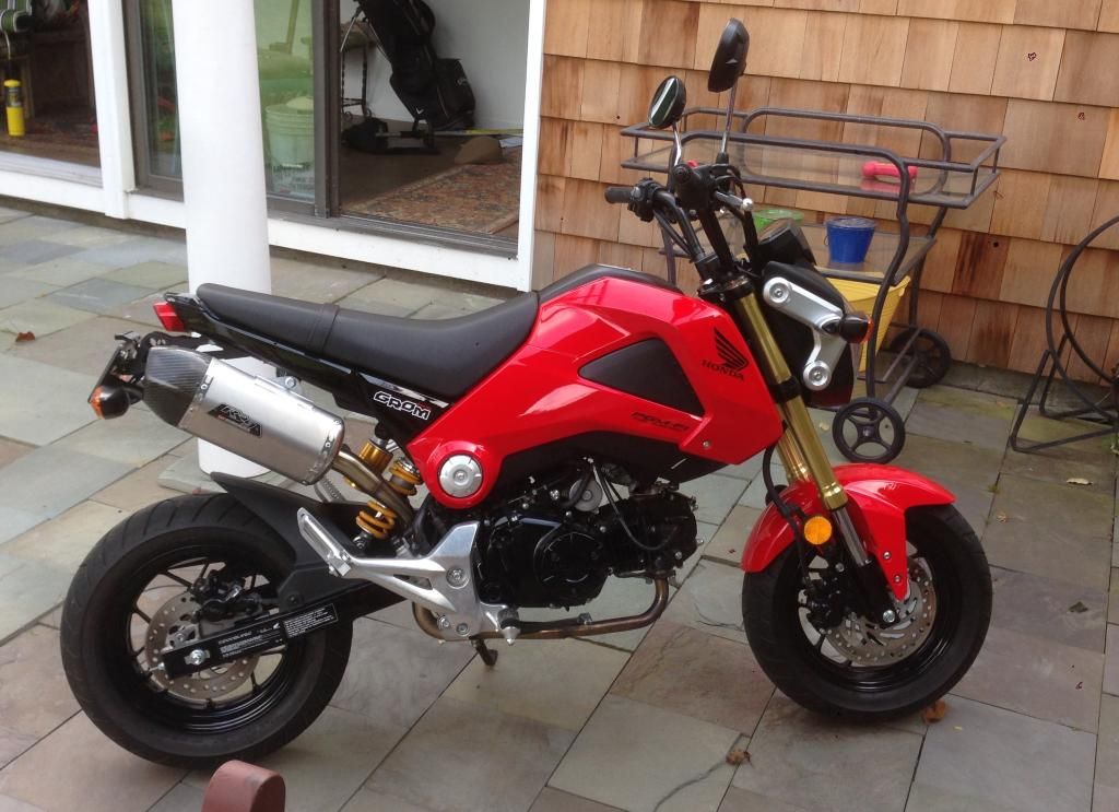 Grom build to match car | Honda Grom