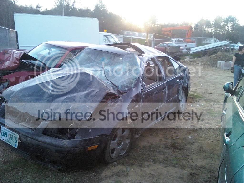 first time ive put pictures of my corrado and crashed MK4 Jetta | VW ...