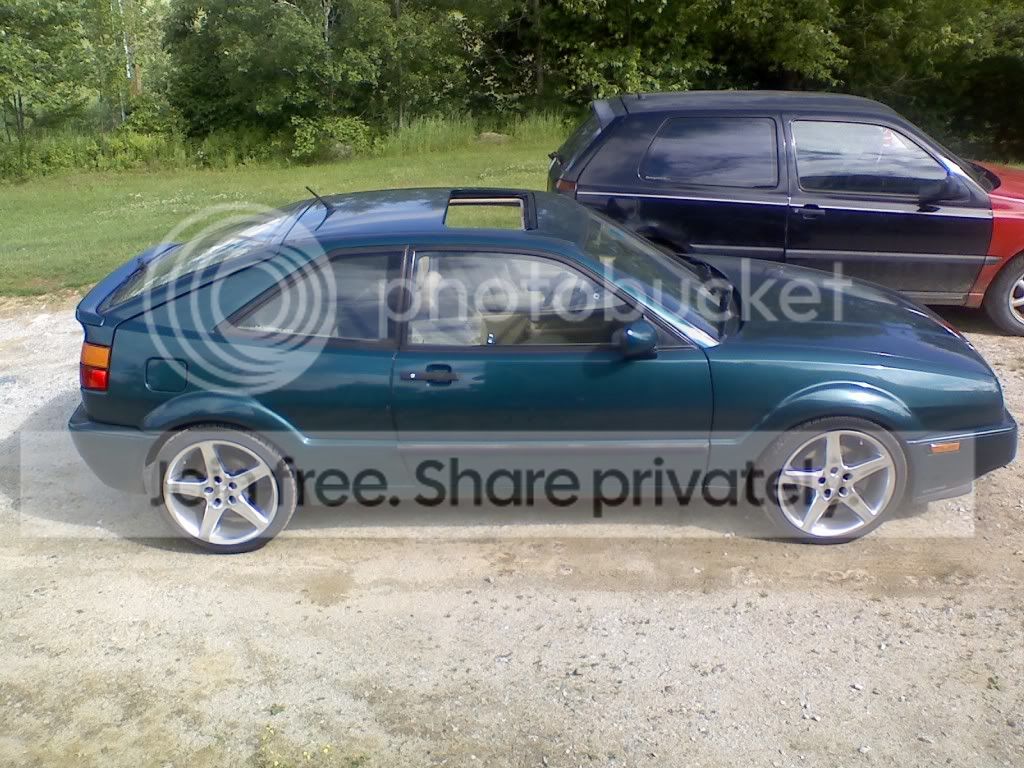 first time ive put pictures of my corrado and crashed MK4 Jetta | VW ...